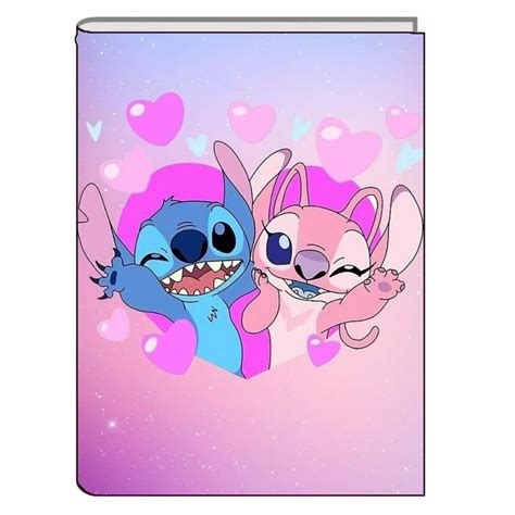 Caderno Lilo Stitch Brochura Pequeno 48 Folhas Capa Dura Shopee Brasil