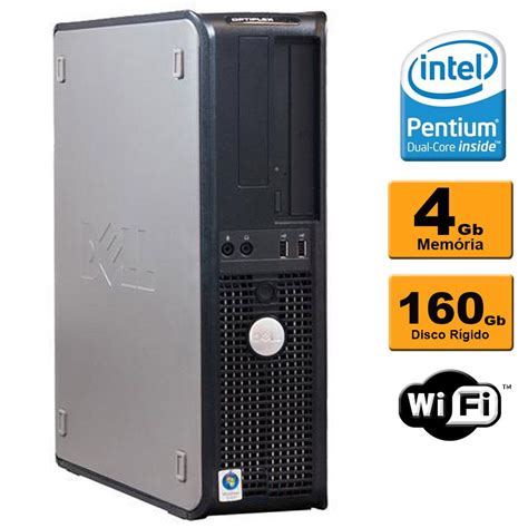 Cpu Dell Mini Optiplex Dual Core Gb Hd Gb Dvd Wifi Usado