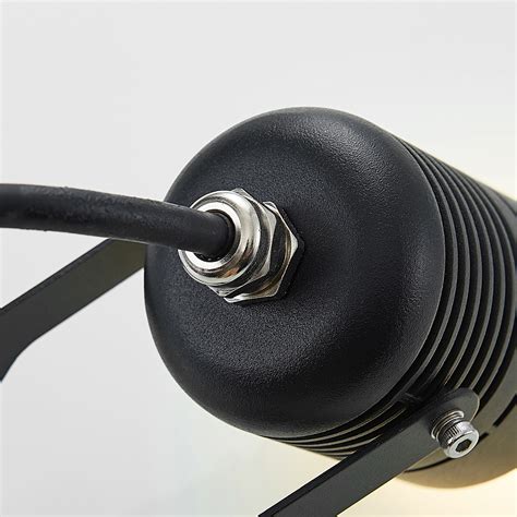 Projecteur Ext LED Maris Avec Piquet IP Noir Luminaire Fr