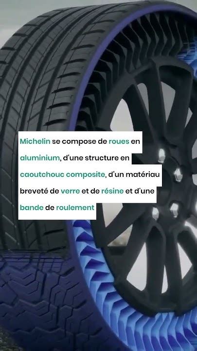 Michelin Uptis Un Pneu Sans Air Et Sans Crevaison Youtube