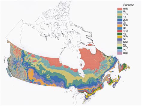 Canada Climate Zones