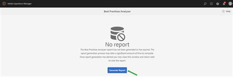 Using Best Practices Analyzer Adobe Experience Manager