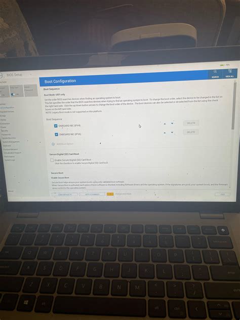 My Laptop Shows No Bootable Devices And Has These In The Boot Sequence Is There A Workaround