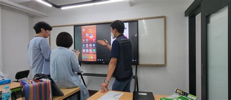 학원 전자 칠판 스마트터치 86인치 짜리 어때