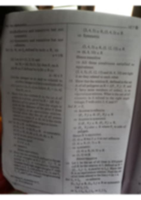 solution how to determine relations are reflexive symmetric and