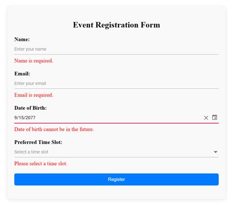 Integrating Syncfusion Vue Form Components And Vuelidate