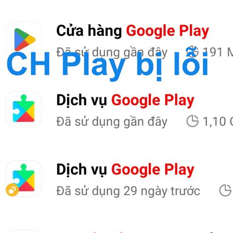 C Ch X L Khi Ch Play B L I Kh Ng V O C Tr N I N Tho I Android