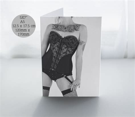 Tarjeta De Felicitaci N Sexy Tarjeta De Cumplea Os Tarjetas Etsy Espa A