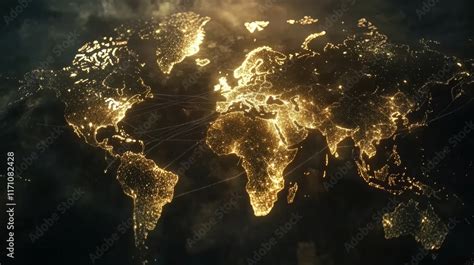 state of the art visualization of international connectivity