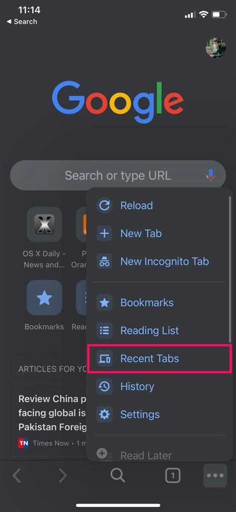How To Reopen Closed Tabs In Chrome On Iphone Ipad Mac