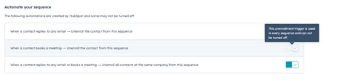 Hubspot Community Sequence Unenrollment Criteria Hubspot Community