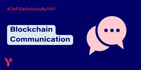 Blockchain Communication Yap Global
