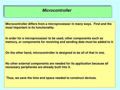 PPT Microprocessor And Microcontroller Based Systems PowerPoint Presentation ID