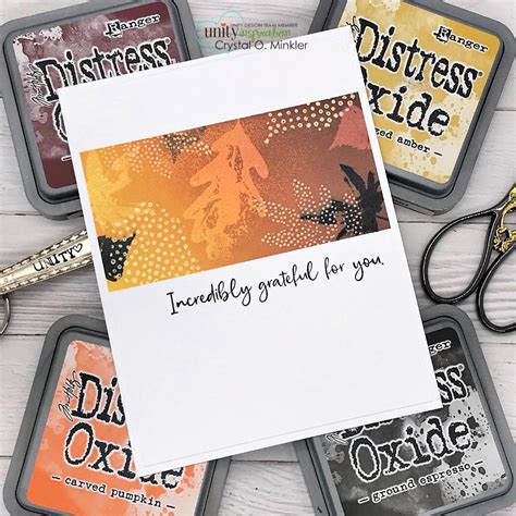 emboss resist technique ~ october 2022 kit of the month unity blog