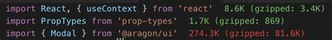 reduce package size · issue 370 · aragon ui · github