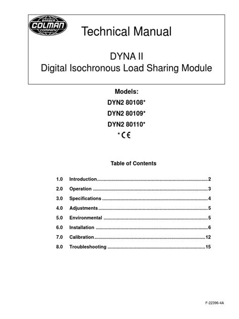 Barber Colman Dyna Ii Load Sharing Module Pdf Alternating Current Electric Generator