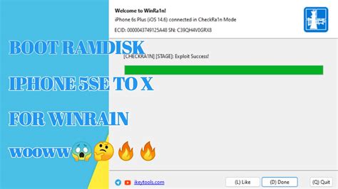 woow 🤔😦😯🤭 winra1n boot ramdisk iphone 5s to x wow youtube