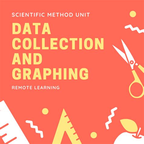 scientific method remote learning unit experimental design data