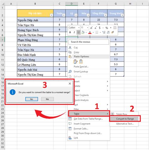 cách xóa bảng trong excel nhanh chóng và đơn giản nhất