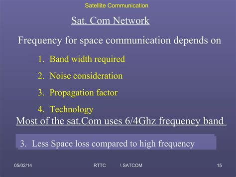 Satellite Communication Basics Ppt Computer Networking Computing