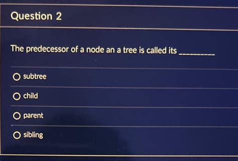Solved Question 1 In An Expression Tree Operands Are Stored