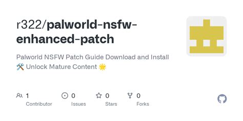 Github R322 Palworld Nsfw Enhanced Patch Palworld Nsfw Patch Guide