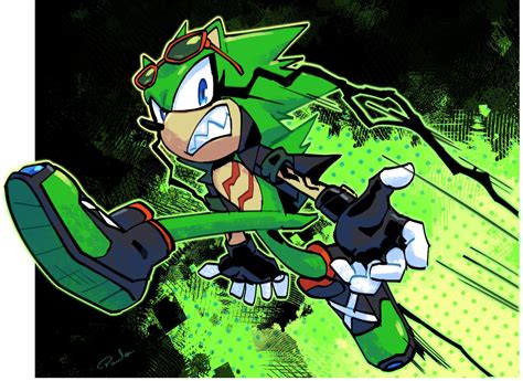 Hedghog Scourge Drawing Sonic The Hedgehog 195 Archie Comics 2009 1st