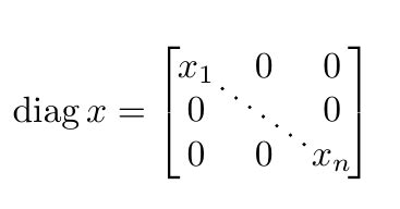 Matrices How To Draw A Nice Diagonal Matrix TeX LaTeX Stack Exchange