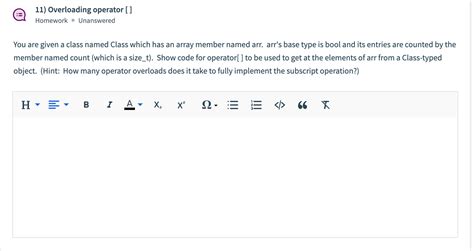 Solved You Are Given A Class Named Class Which Has An Array Chegg Com