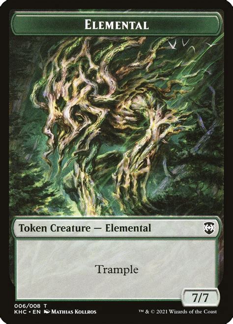 Water Elemental Token Mtg