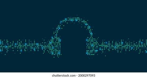 Sound Wave Music Equalizer Background Dot Stock Vector Royalty Free 2000297093 Shutterstock