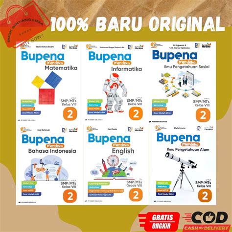 Jual Bupena Kurikulum Merdeka Kelas 8 Smp Mts Penerbit Erlangga Ipa