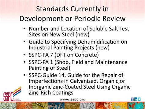 Ppt Update On Sspc Standards Useful To The Steel Fabrication Industry Powerpoint Presentation