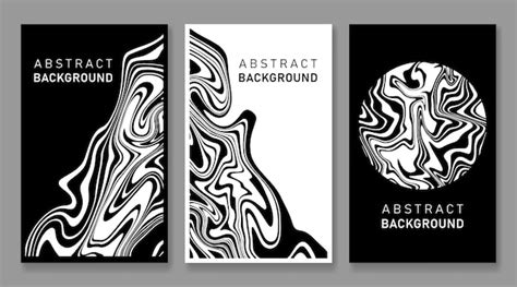 Premium Vector Optical Art Abstract Background Liquify Lines Design Abstract Wave Poster