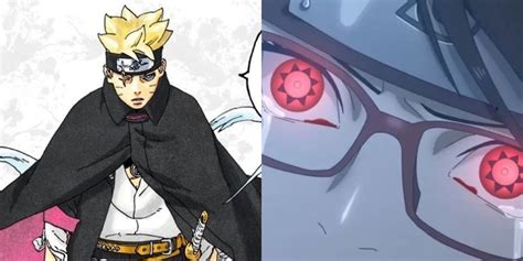 Bolt Uzumaki And Sarada Uchiha