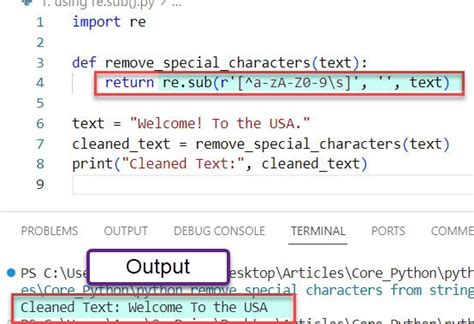 Remove Special Characters From A String In Python