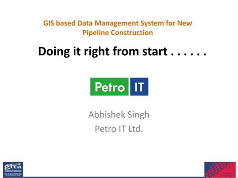 Pdf Gis Based Data Management System For New Pipeline · Pdf Filedoing It Right From Start