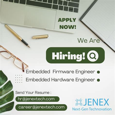 Jenex Technologies On Linkedin Hiring Firmwareengineer Hardwareengineer
