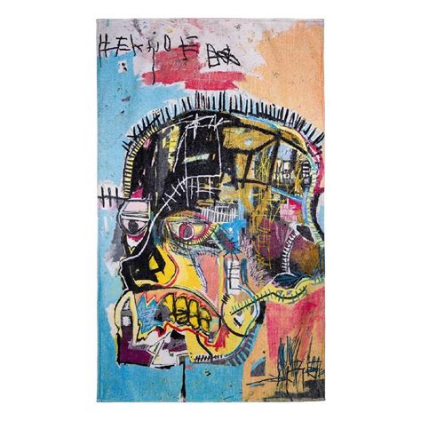 At Auction Jean Michel Basquiat Jean Michel Basquiat Skull 1981 Towel