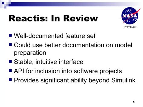 Reactis PPT