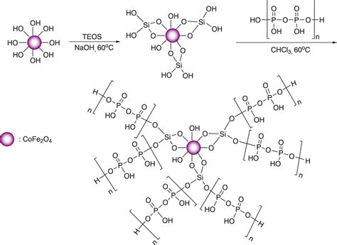 preparation process of cofe2o4 sio2 ppa download scientific diagram