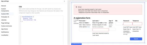 Jsonschemaform Ui Schema Horizontal Layout 💬 Feature Requests
