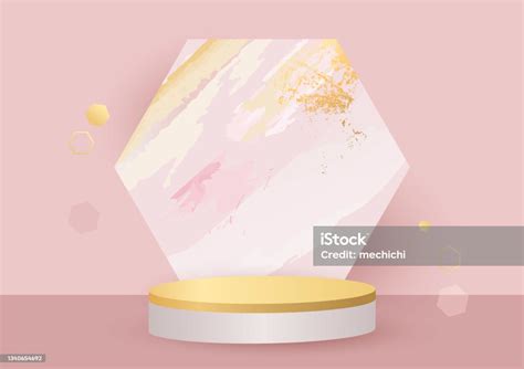 3d 배경 제품은 기하학적 플랫폼으로 연단 장면을 표시합니다 배경 3d 렌더링 연단 스탠드 디스플레이 화장품 3d 배경 강단에 대한 스톡 벡터 아트 및 기타 이미지 Istock