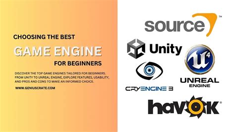 unlocking success choosing the best game engine for beginners