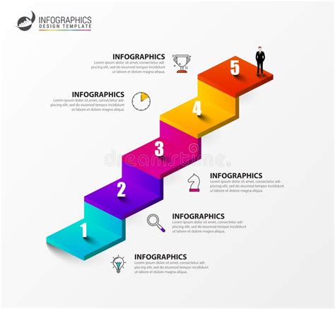 Infographic Design Template Creative Concept With 8 Steps Stock Vector