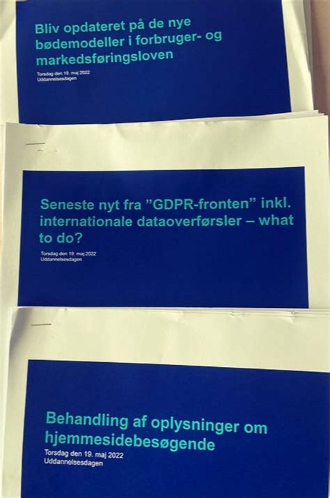 Alle Stolerækker Til Bech Bruuns årlige Uddannelsdag Er Fuldt Booket Og