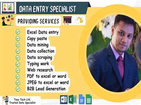 Excel Data Entry Typing Work Copy Paste B2b Lead Generation Service Upwork