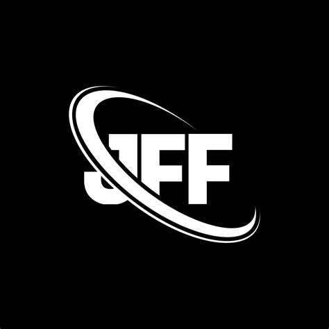 Logotipo Jff Letra Jff Diseño Del Logotipo De La Letra Jff Logotipo