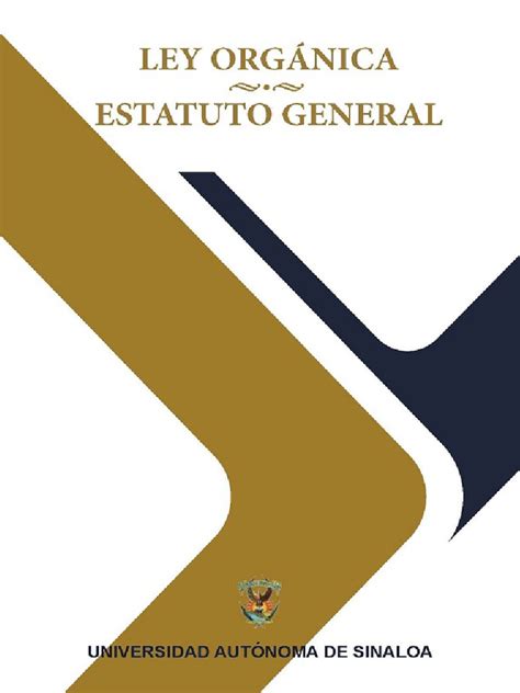 Leyorganicayestatutogeneral2018 Pdf Universidad Comisión Europea