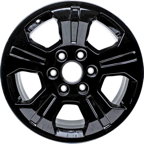 New 18 2015 2018 Chevrolet Silverado 1500 Black Replacement Alloy Whe